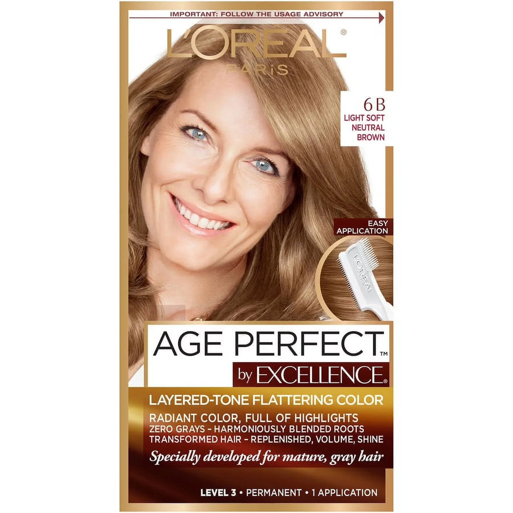 L-Oreal-Paris-Age-Perfect-Permanent-Hair-Color-6B-Light-Soft-Neutral ...